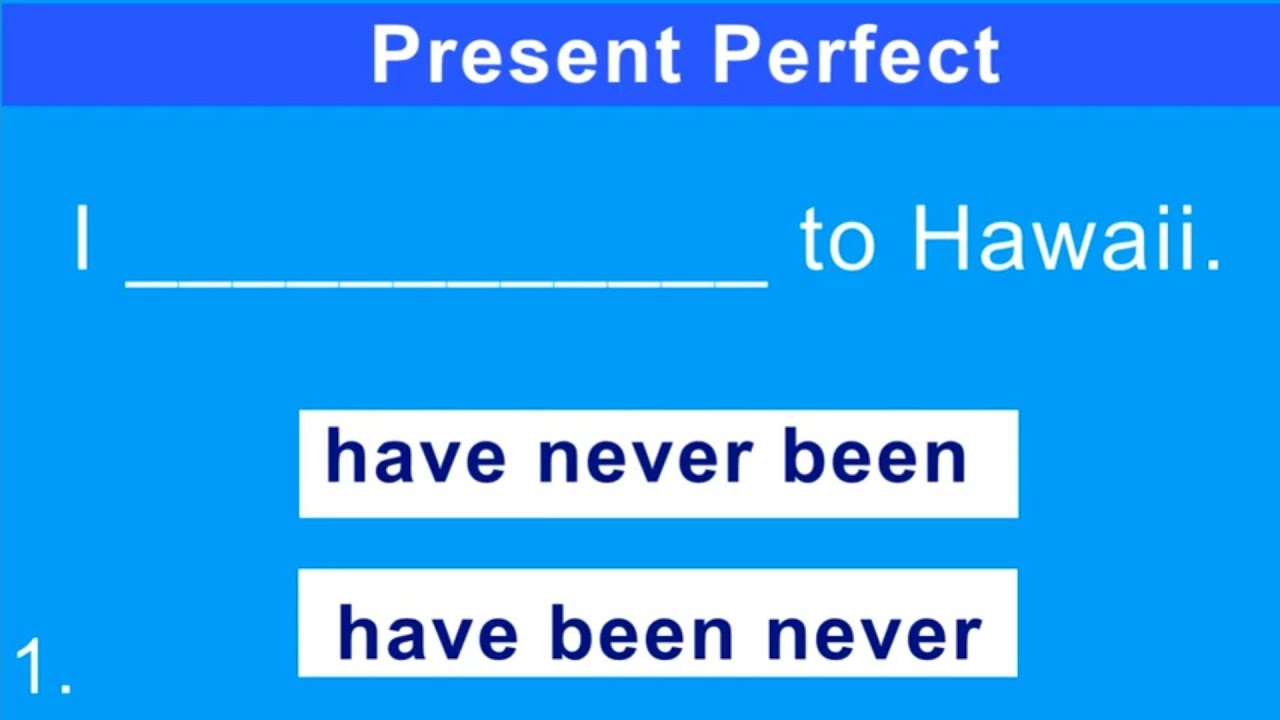 ESL Test | Present Perfect | English quiz for ESL students