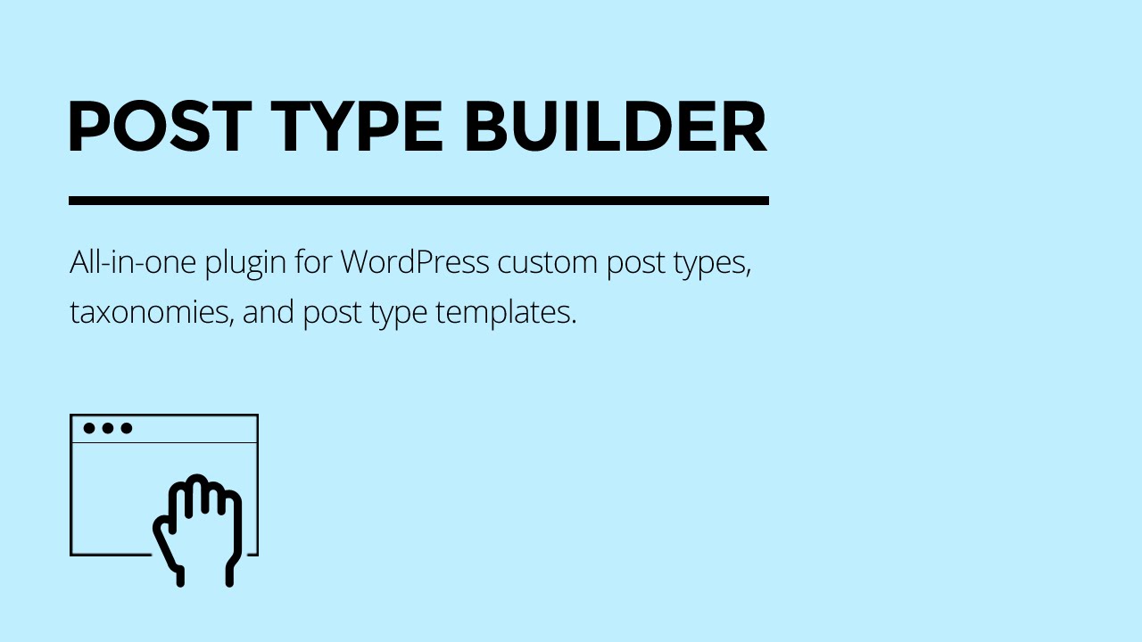 Quick Overview: Themify Post Type Builder
