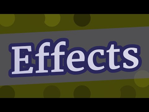 EFFECTS pronunciation • How to pronounce EFFECTS