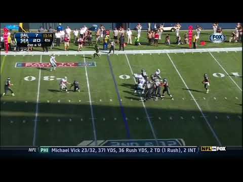 Sean Lee gets destroyed by Golden Tate