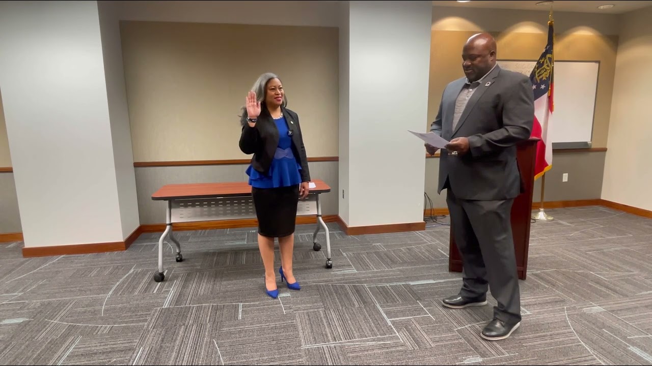First Woman Sworn in as Georgia NOBLE President