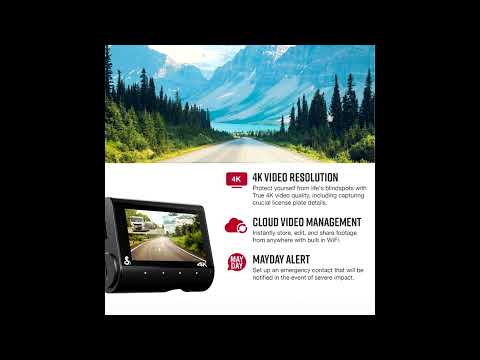Review: Cobra SC 250R Smart Dual View Front and Rear Dash Cam | True 4K Resolution