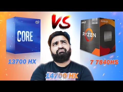Ryzen 7 7840HS Vs intel i7 13700HX Laptop Or 14th Gen | Price to Performance Check