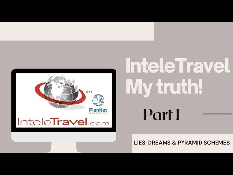 OOPS I JOINED A TRAVEL MLM - Inteletravel & PlanNet Marketing My Truth. UK Anti-MLM