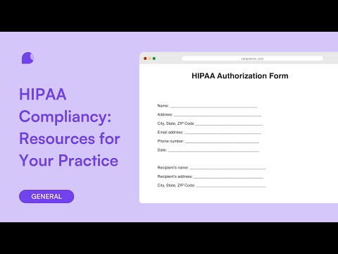 HIPAA Form Resources