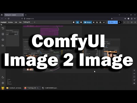 ComfyUI Image to Image - SD1.5 SDXL Workflow