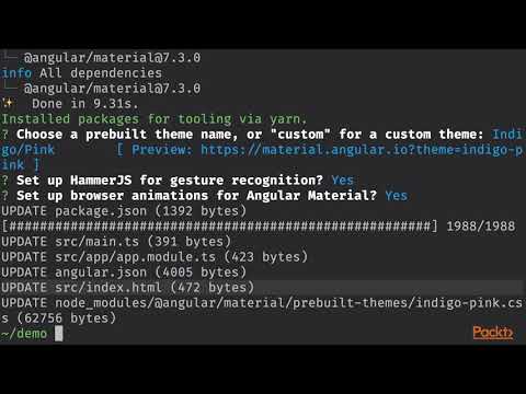Learn Angular CLI Recipes Introduction to Schematics|packtpub com - Mind Luster