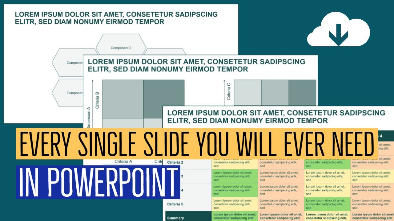 Powerpoint Template - Every slide you’ll ever need for business presentations (Download free)