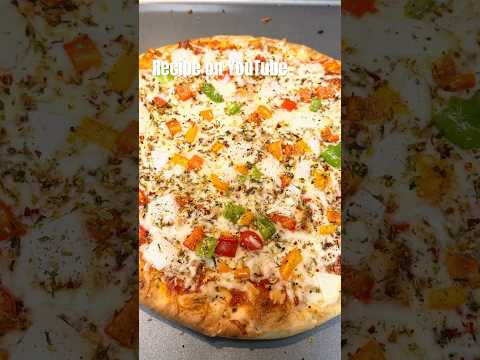 Pizza🍕🫑🍅🌽🫒🧀🥫homemade pizza sauce #yt#youtube#shorts