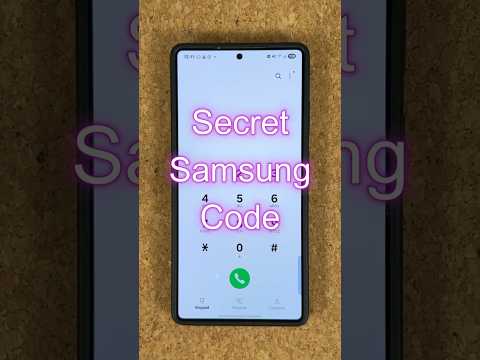 Secret Code for Samsung Galaxy Phones!