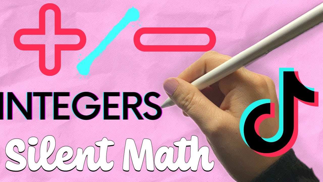 ADDING SUBTRACTING INTEGERS | PRE-ALGEBRA | SILENT MATH