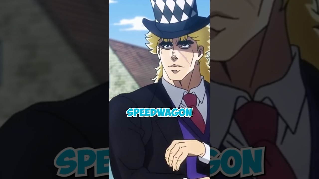Robert E.O. Speedwagon | JoJo’s Bizarre Adventure #jojosbizzareadventure #speedwagon #anime