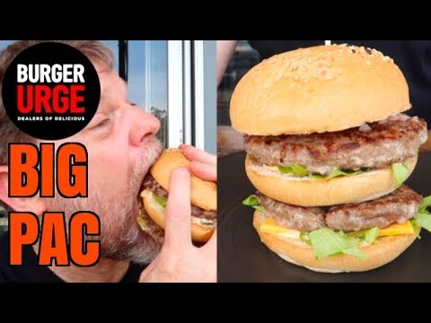 Burger Urge BIG PAC Burger Review - Trying Alpaca Meat for the First Time