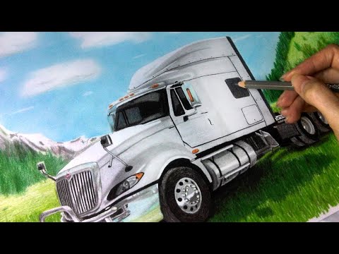 A Beginner’s Guide On How To Draw Semitruck: Step-By-Step | How To Draw ...