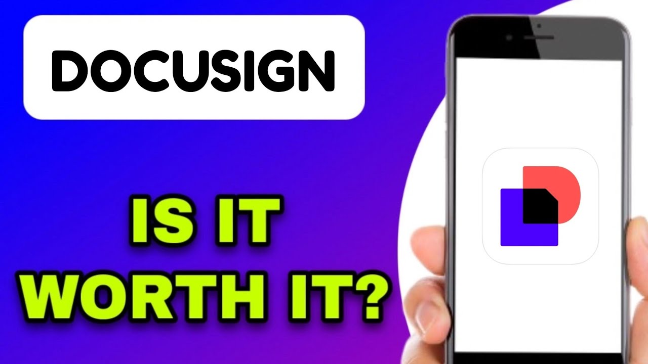 DOCUSIGN MOBILE APP REVIEW - IS IT WORTH IT? (EXPLAINED)