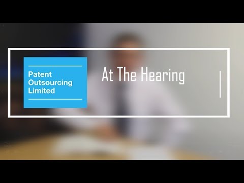 12 At the Hearing - Opposition before the European Patent Office