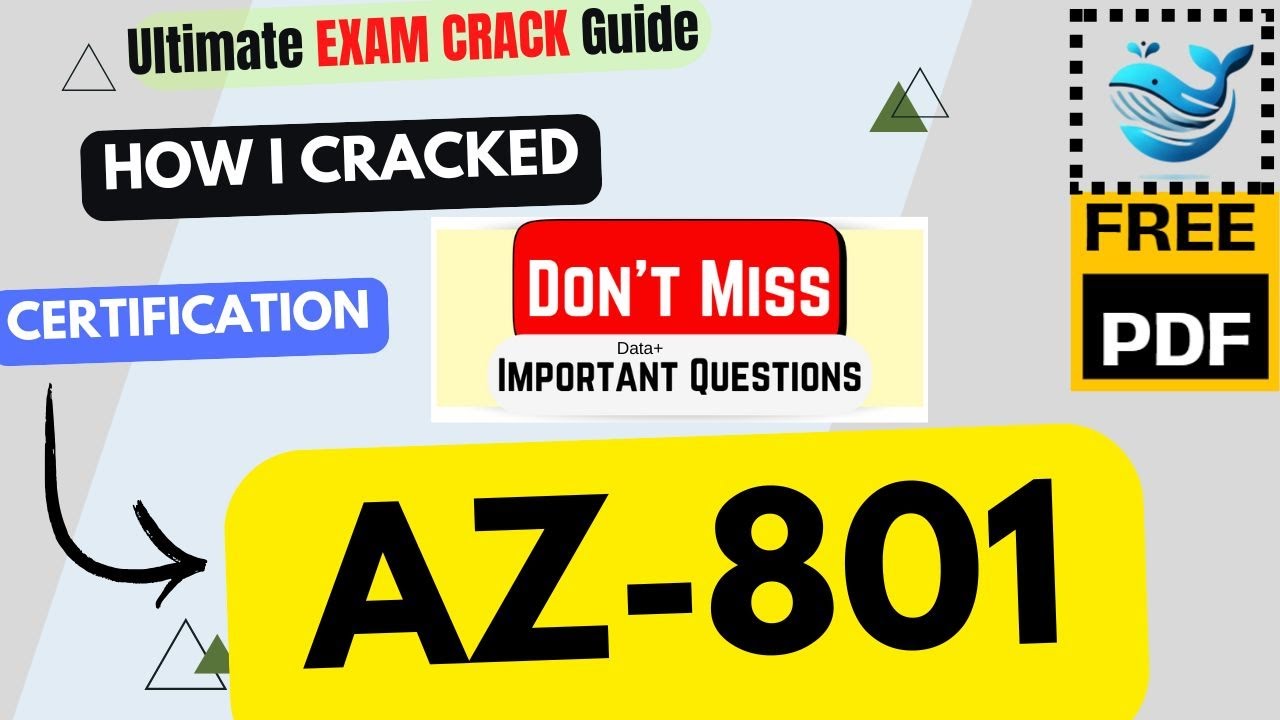 🔥How I CRACKED AZ-801 in 6 Hours | Configuring Windows Server Hybrid Advanced Services  | Free PDF🔥