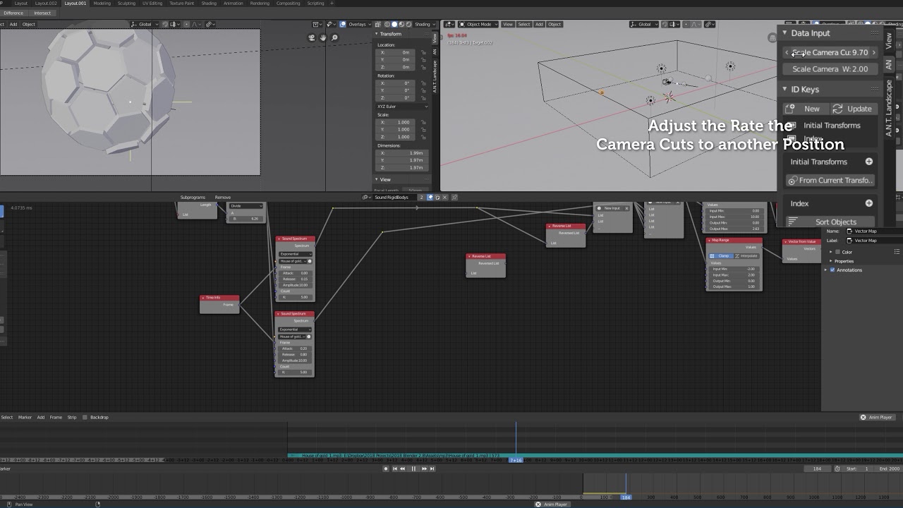 Animation Nodes Sound Experiment