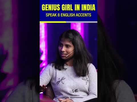 How Wonder Girl Janhavi learned 8 English accents