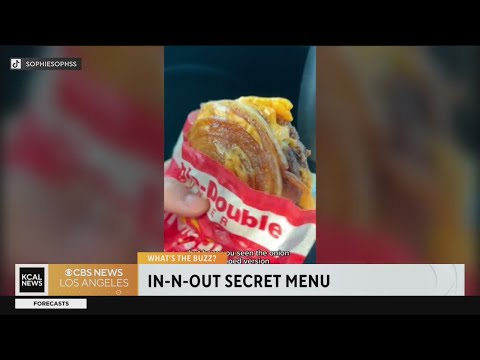 What's the buzz: Onion wrapped flying dutchman from In-N-Out