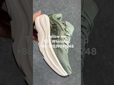 Hoka one one bondi 9 Green TZE factory #hokashoes #hokahokabento #hokabondi9 #hoka #chinasuppliers