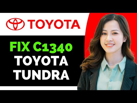 How to Fix C1340 Toyota Tundra