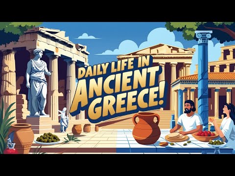 Daily Life in Ancient Greece | A Fascinating Glimpse Into the Past.