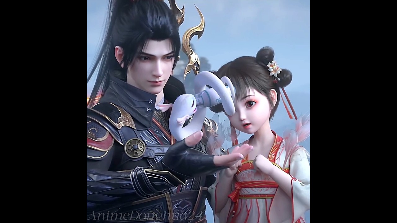 [BTTH] Xiao Yan meets his little Snake (Xiao Cai) after a long time | Xiao Yan X Xiaoxiao