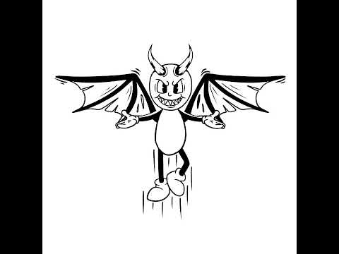 I will make vintage black and white cartoon, mascot or logo #short