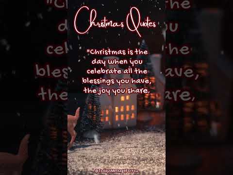 Christmas Quotes to Warm Your Winter Nights ๐