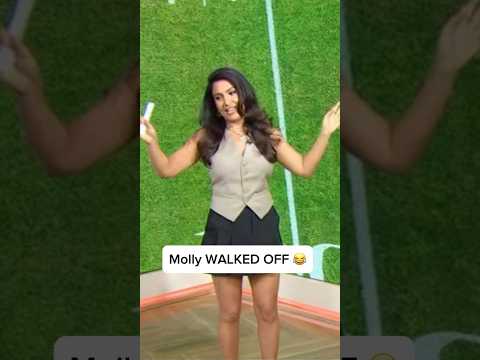 Molly WALKED OFF set 😂 #shorts