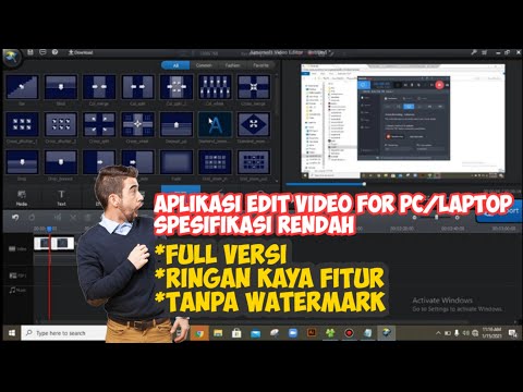 Aplikasi Editing Video Untuk Laptop Kentang Low Spesifikasi, Full Kaya Fitur Mudah. Youtuber Pemula
