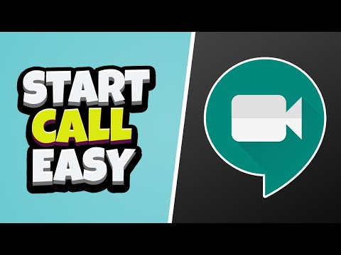 How To Start A Google Meet Call (2021)