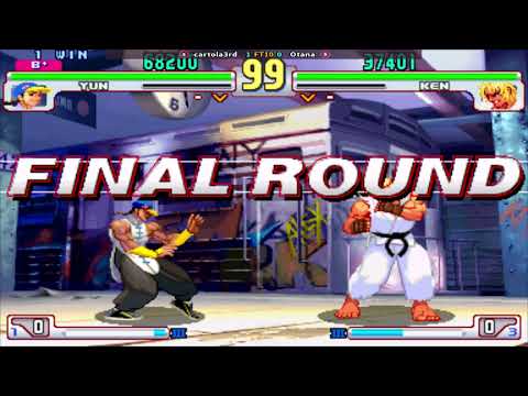 Street Fighter III 3rd Strike || cartola3rd (ES) Vs Otana (IT) || Play Date 24 June 25