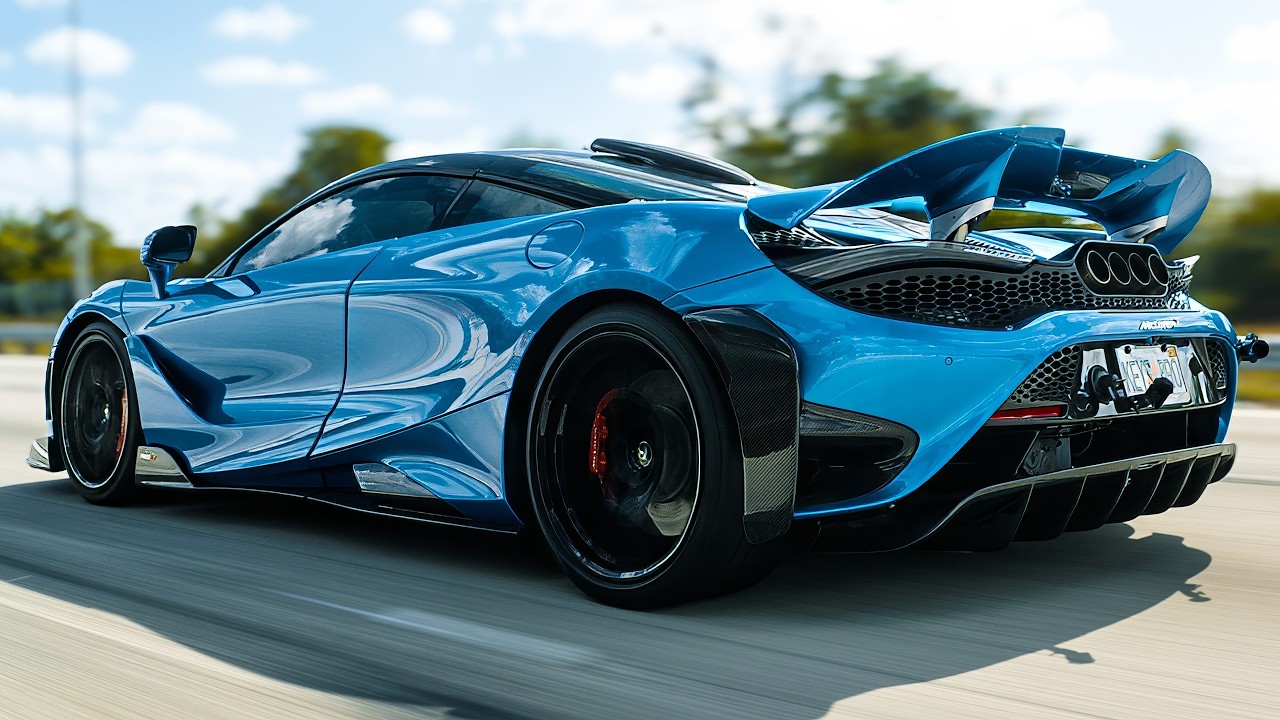 6 Hours + Mclaren Supercars Relaxing TV Background Mix | 4K
