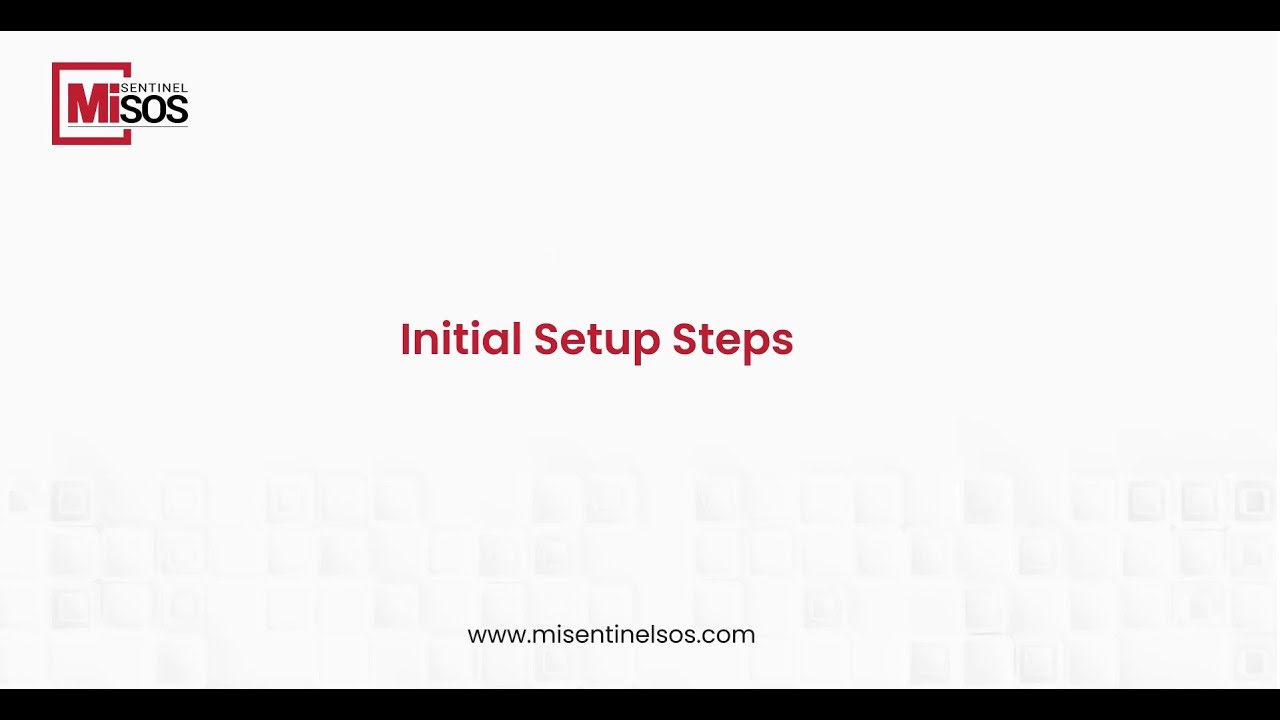 Getting Started with MiSentinelSOS