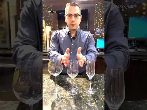 What Type of Wine Glass Should You Use? #shorts
