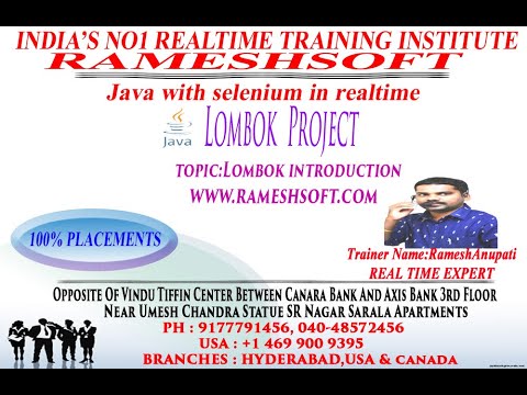 LOMBOK INTRODUCTION||RAMESHSOFT||HOW TO DOWNLOAD LOMBOK PROJECT