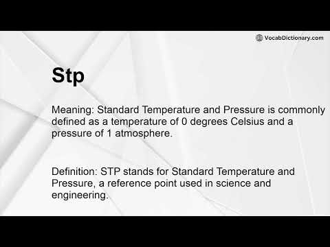 Stp Meaning