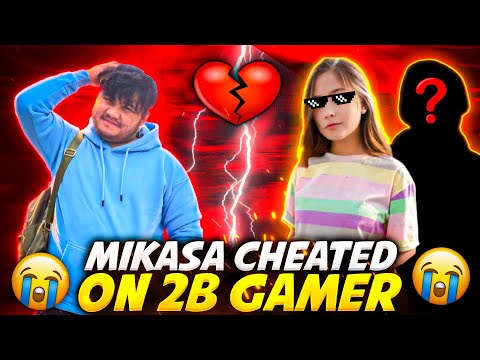 Mikasa Cheated😭 On 2B Gamer For Another Boyfriend || Garena Freefire