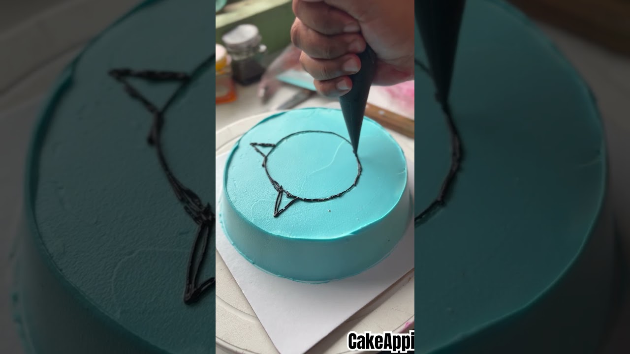 I made this cat theme cake for my regular client | #choclatecake #cakeworthy #heartcake #fondantcook