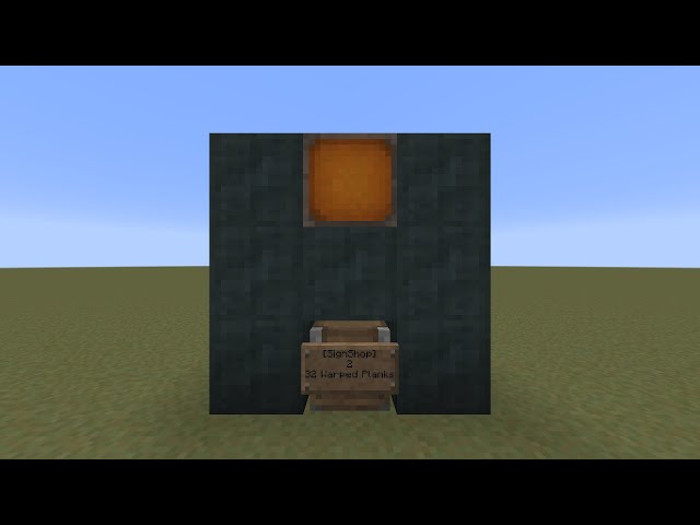 SignShops Data Pack Minecraft Data Pack