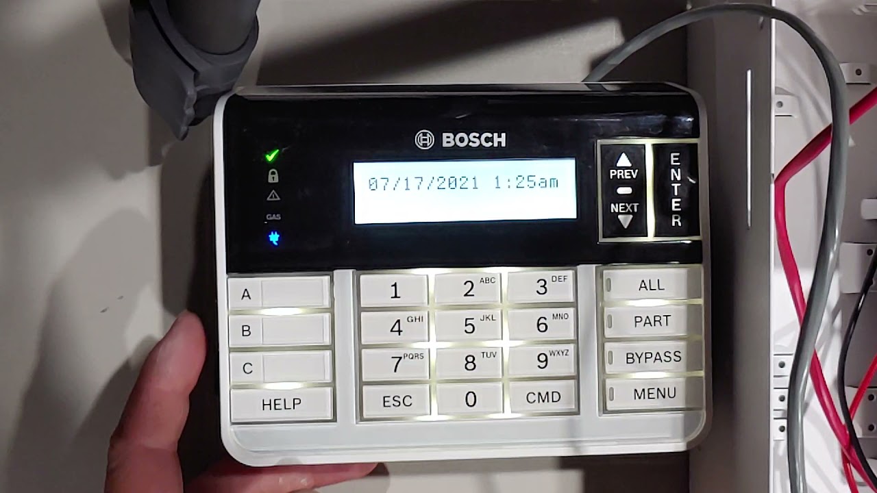 Bosch Keypad Demo & Sounds