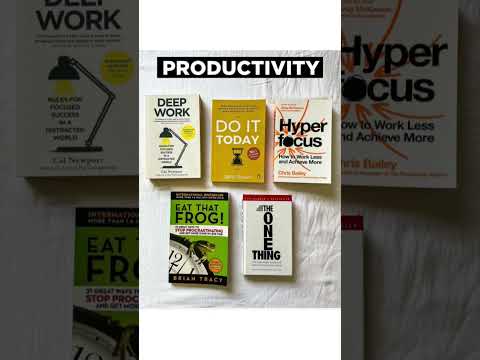 5 books for productivity to read in 2023 #shorts #books #productivity #2023 #viral #youtubeshorts