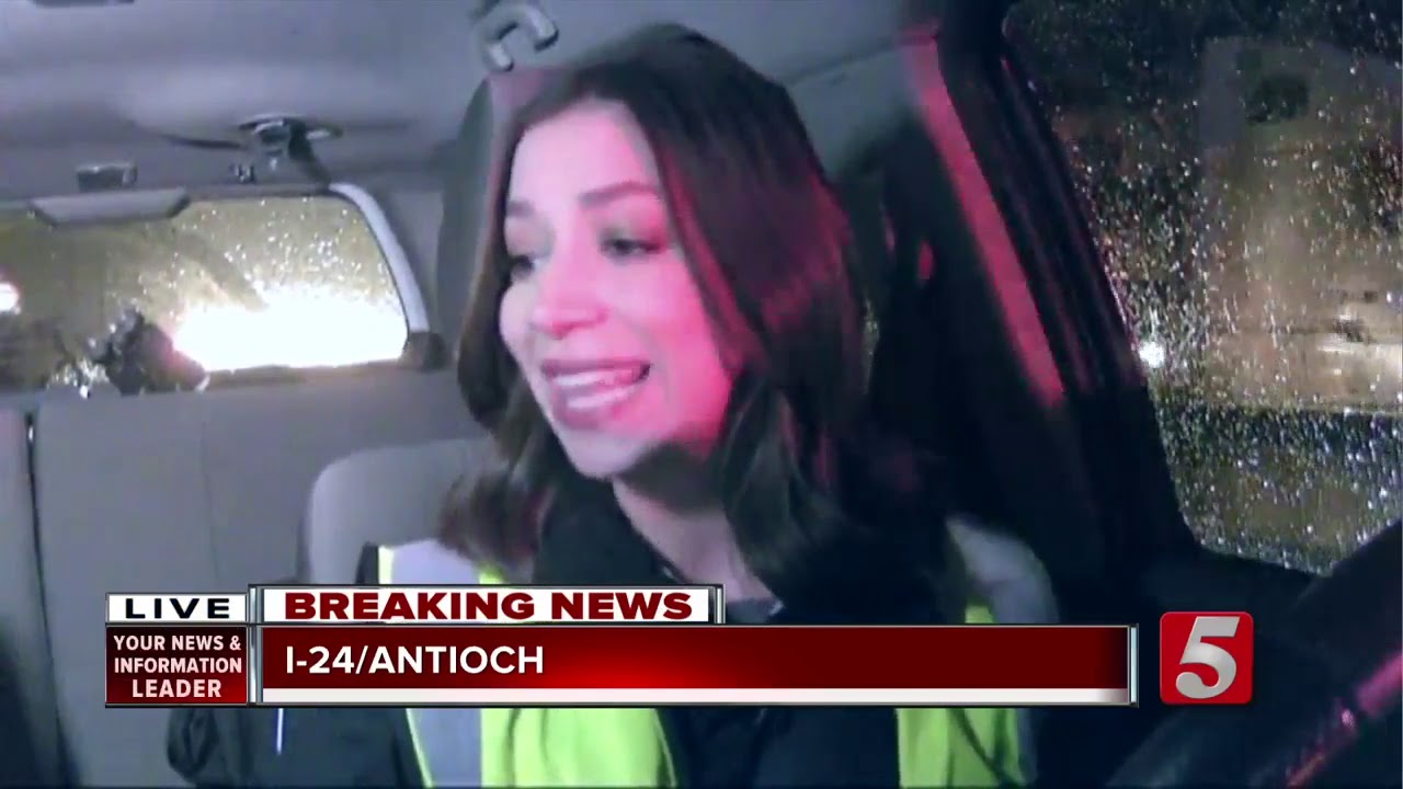 Driver hydroplanes on I-24, causes 7-vehicle crash