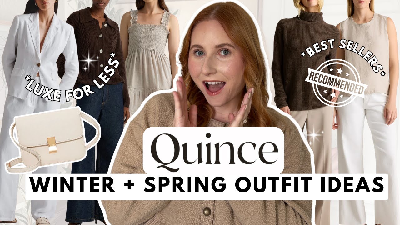 QUINCE TRY ON HAUL! The BEST Winter & Spring Outfit Ideas + Wardrobe Staples for 2026 #onequince