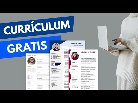 Curriculum Vitae GRATIS - Descargar Plantillas de CV editables