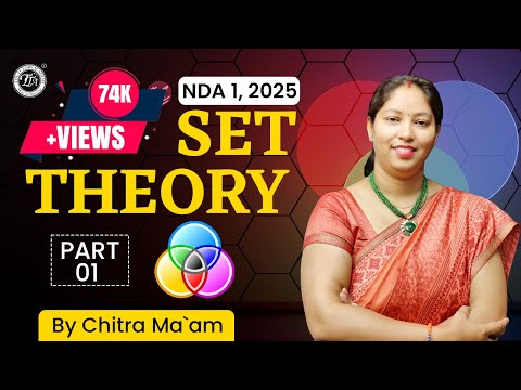 Set Theory for NDA Exam -- NDA Maths -- By Chitra Mam -- NDA 2 2023 Video Lecture - Crash Course ...