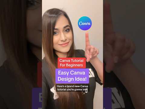 Canva Tutorial For Beginners - Easy Canva Design Idea! π‘ #canvatips #canvatutorial