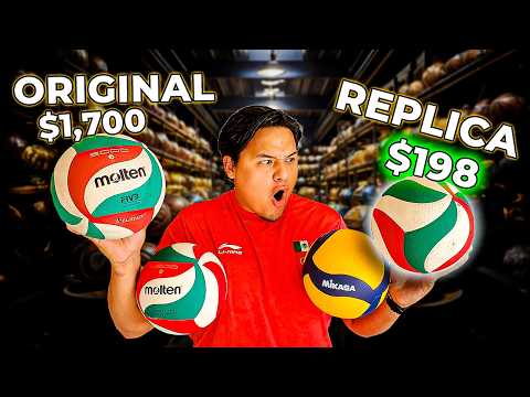 Balones de VOLEIBOL REPLICA 驴Vale la pena comprarlos? | Review